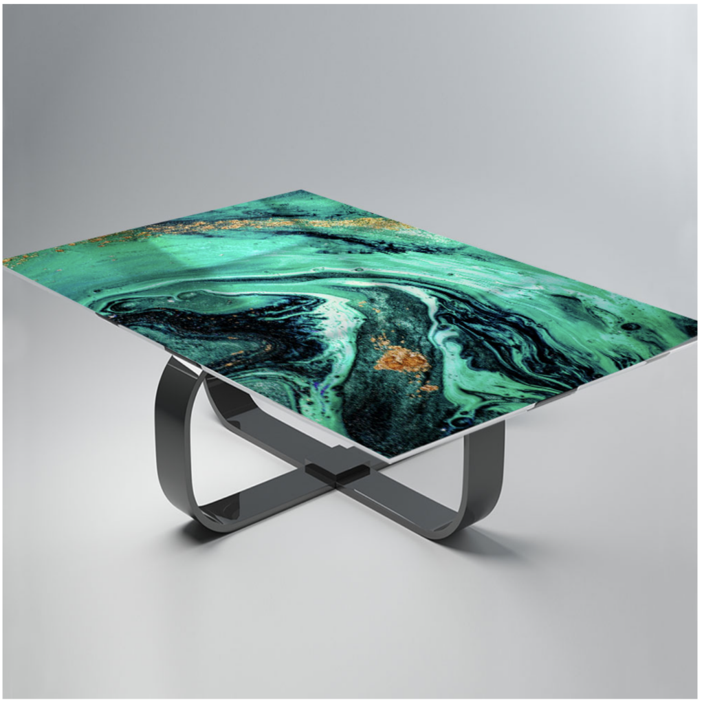 Glass Tables - Clean, hygienic and original