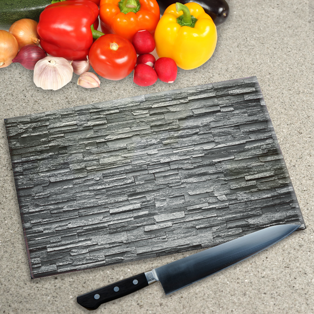 Next Day Delivery | Printed Chopping Board | From £24.99 - Slate Wall
