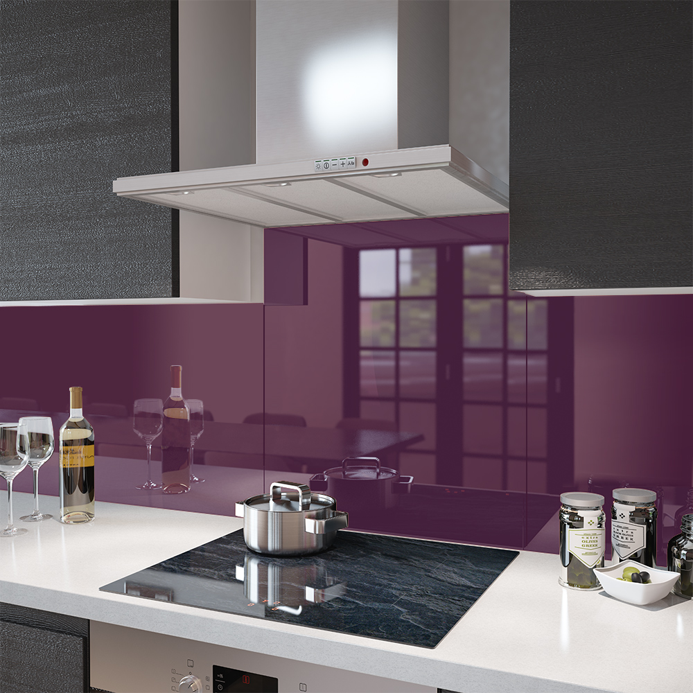 Next Day Delivery | Splashback | From £24.99 - Deep Purple