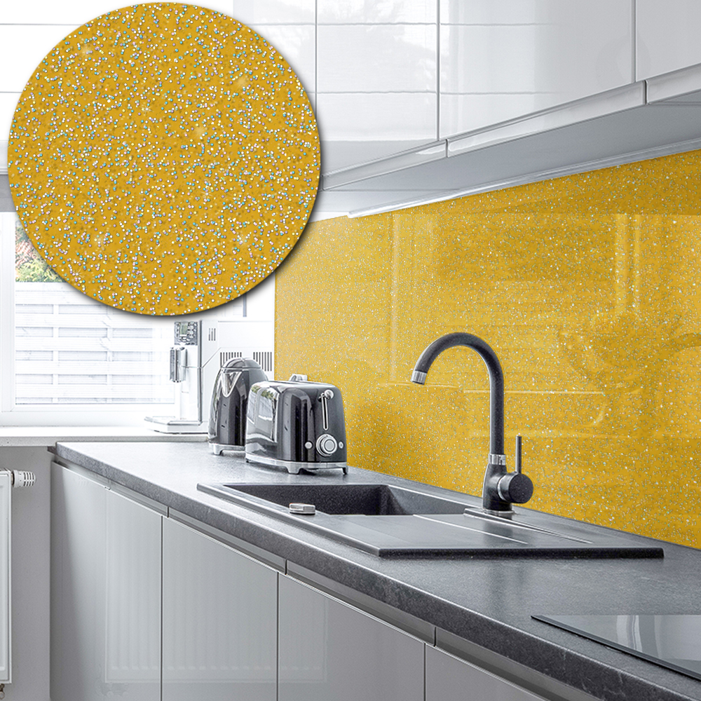 Next Day Delivery | Sparkle Acrylic Splashback | From £24.99