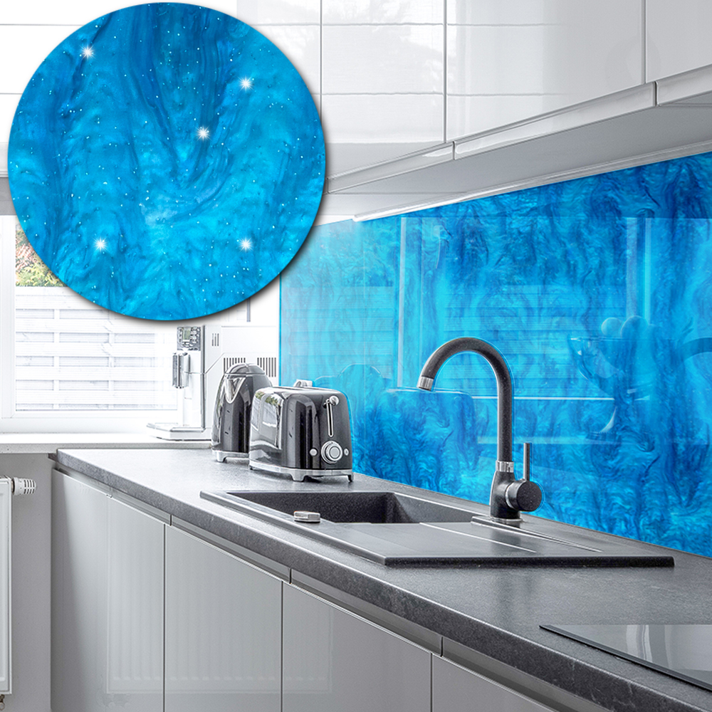 Next Day Delivery | Acrylic Marble Splashback | From £24.99